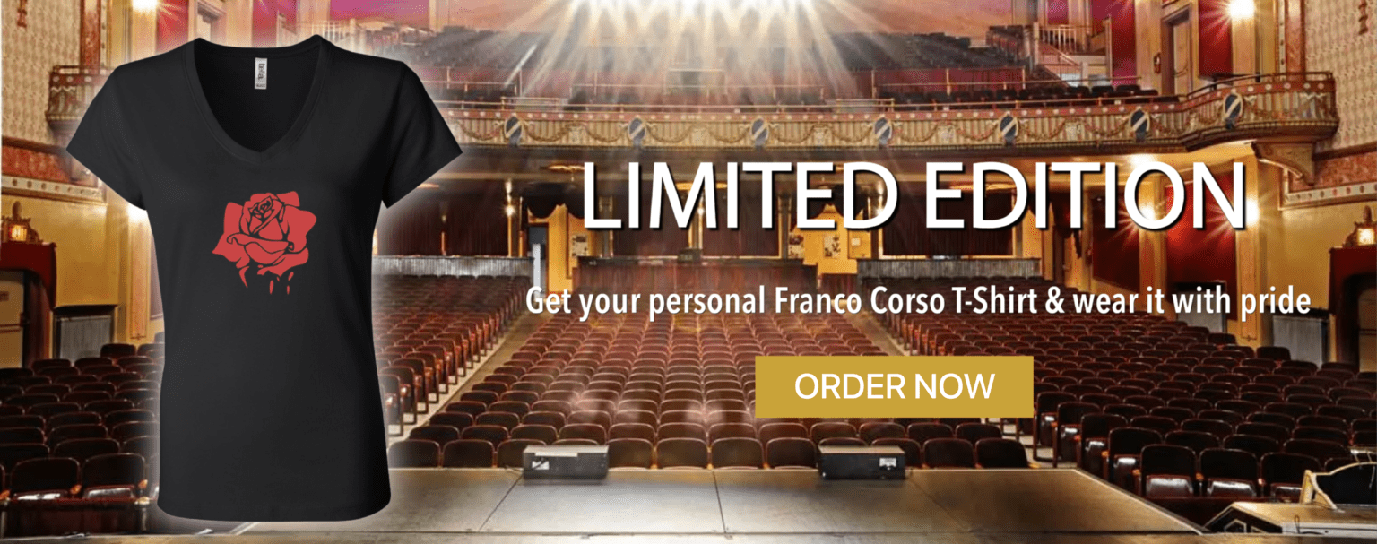 Franco Corso - The Voice of Romance | Official Website